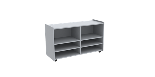 Double Bay Shelving – 454mm Deep | Heavy-Duty Classroom & Office ...
