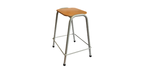 Customwood Laboratory Stool | Durable Science Lab Seating - Furnware