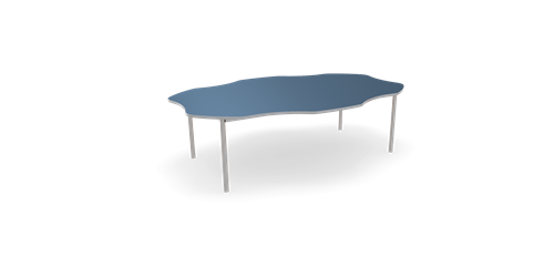 Lotus Table | Enhanced Collaborative Classroom Furniture - Furnware