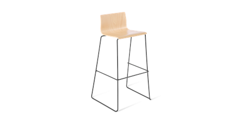 Perch Stool | Slim-Line Stackable Seating - Furnware