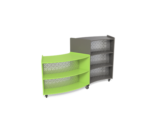 Bookworm™ Bookcase | Mobile Library & Classroom Book Storage - Furnware