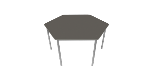 Hexagonal Table | Collaborative Classroom Furniture - Furnware