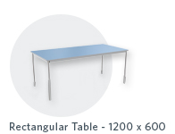D Table - Tables for Schools & Offices - Furnware